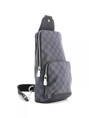LOUIS VUITTON Avenue Sling Bag Damier Graphite
