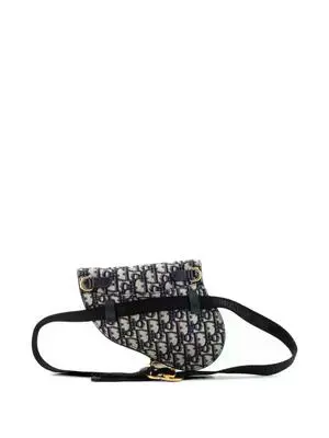 Dior Saddle Oblique Canvas Belt Bag