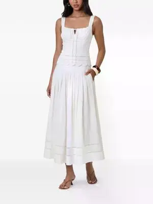NICHOLAS Lattice-trim Sleeveless Top