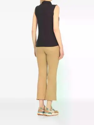 Barbour Three-button Sleeveless Polo Shirt