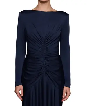 ET OCHS Thea Gown - Navy