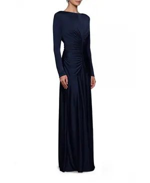 ET OCHS Thea Gown - Navy