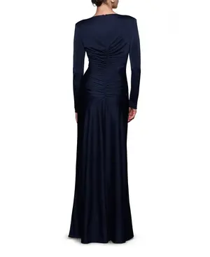 ET OCHS Thea Gown - Navy