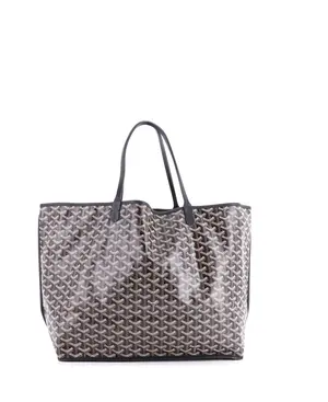 Goyard Pm Anjou Reversible Tote Coated Canvas - Black