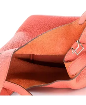 Hermès Pm Picotin Bag Clemence - Pink