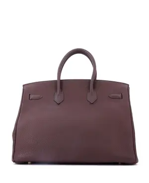 Hermès Birkin 35 Handbag Brown Togo With Gold Hardware - Chocolat