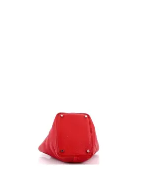 Hermès Pm Picotin Lock Bag Clemence - Red