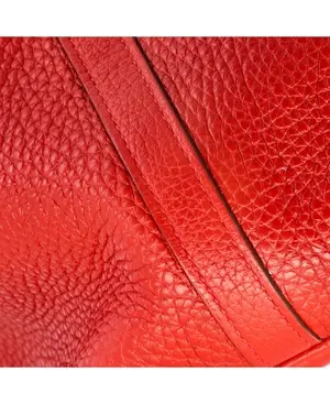 Hermès Pm Picotin Lock Bag Clemence - Red