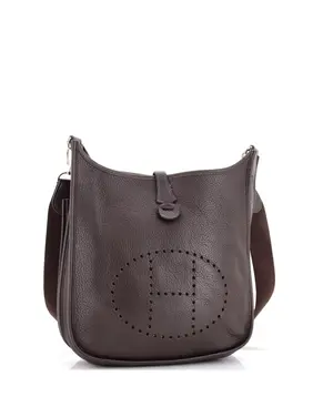 Hermès Pm Evelyne Bag Gen Ii Clemence - Brown