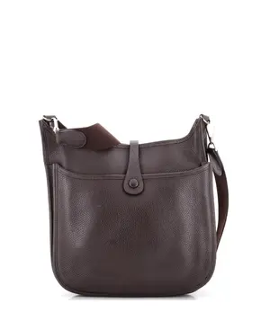 Hermès Pm Evelyne Bag Gen Ii Clemence - Brown