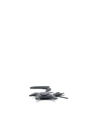 Hermès Pm Monochrome Pegase Rodeo Bag Charm Leather - Gray