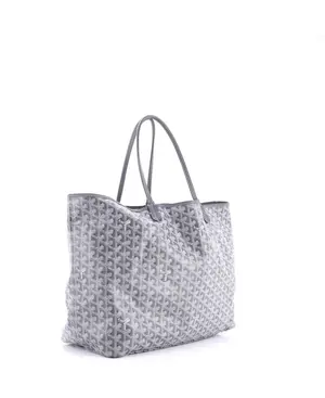 Goyard Gm Saint Louis Tote Coated Canvas - Gray