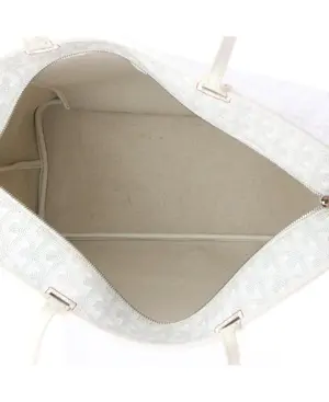 Goyard Pm Artois Tote Coated Canvas - White