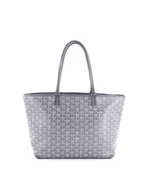 Goyard Pm Artois Tote Coated Canvas - Gray