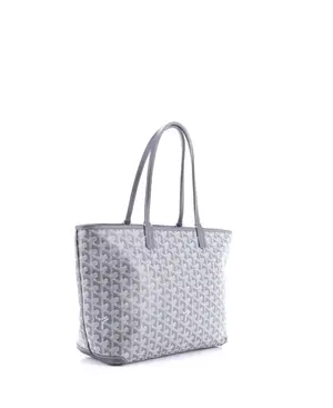 Goyard Pm Artois Tote Coated Canvas - Gray