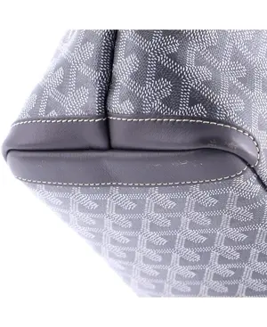 Goyard Pm Artois Tote Coated Canvas - Gray