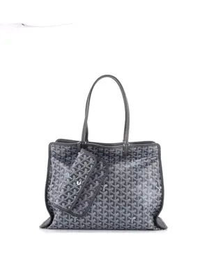 Goyard Pm Hardy Pet Carrier Coated Canvas - Gray
