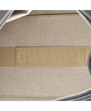 Goyard Pm Hardy Pet Carrier Coated Canvas - Gray
