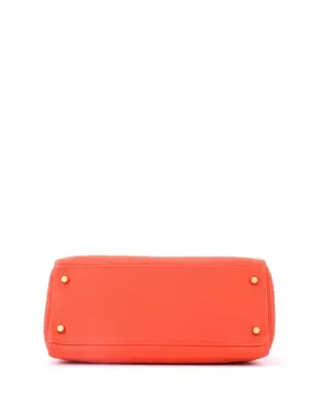 Hermès Kelly 28 Handbag Orange Togo With Gold Hardware - Capucine