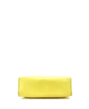 Hermès 31 Herbag Zip Berline Vache Canvas And Leather - Yellow