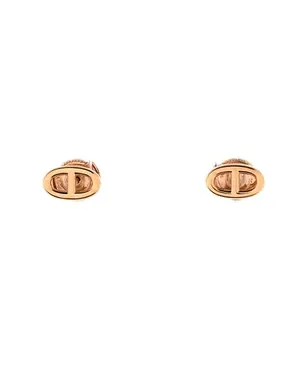 Hermès Very Small Farandole Stud Earrings 18k Rose Gold - Pink