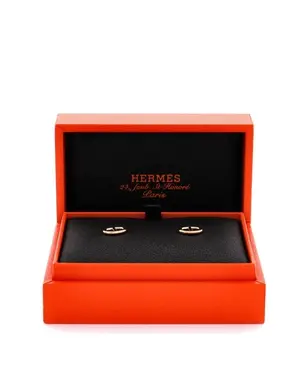 Hermès Very Small Farandole Stud Earrings 18k Rose Gold