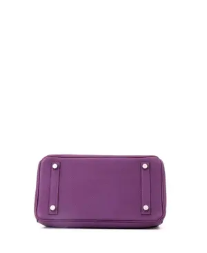 Hermès Birkin 25 Handbag Purple Togo With Palladium Hardware - Anemone
