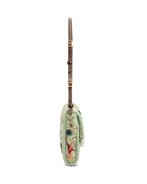Valentino Garavani Small Embroidered Shoulder Bag - Multi