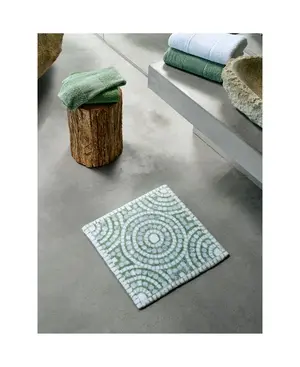 ABYSS & HABIDECOR Bysance Square Bath Rug Exclusive