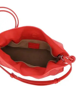 Loewe Mini Flamenco Clutch In Calfskin - Orange