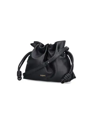 Loewe Flamenco Mini Clutch - Black