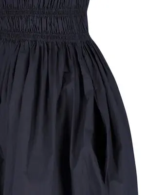 Matteau Ruffled Mini Dress - Black
