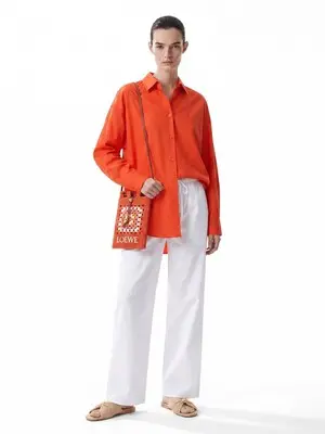 Matteau Straight Leg Cotton Sweatpants - White