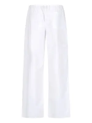 Matteau Straight Leg Cotton Sweatpants - White