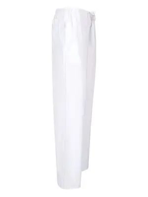 Matteau Straight Leg Cotton Sweatpants - White