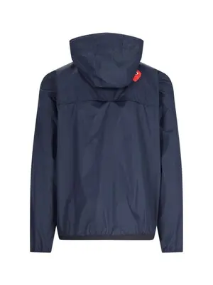 Play Comme Des Garcon X K-way Waterproof Jacket "claude - Blue