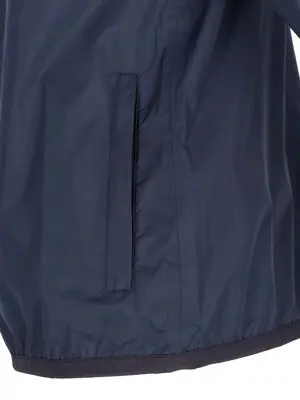 Play Comme Des Garcon X K-way Waterproof Jacket "claude - Blue