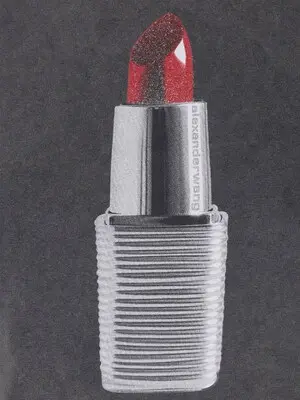 Alexander Wang Lipstick" Crop T-shirt