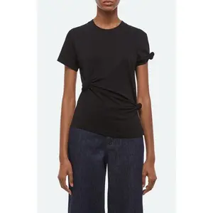 HELMUT LANG Helmut Lang Knot Detail Cotton Baby Tee