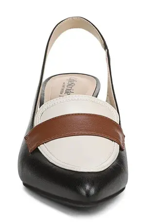LIFESTRIDE Angel Slingback Pump With Pointed Toe And Block Heel