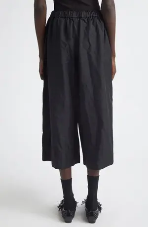 Comme Des Garçons Cropped Wide-leg Pants