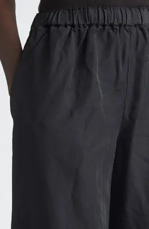 Comme Des Garçons Cropped Wide-leg Pants