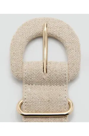 Mango Woven Cotton & Linen Belt
