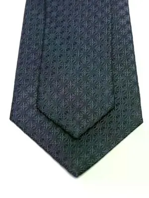 Kiton Geometric Jacquard Tie