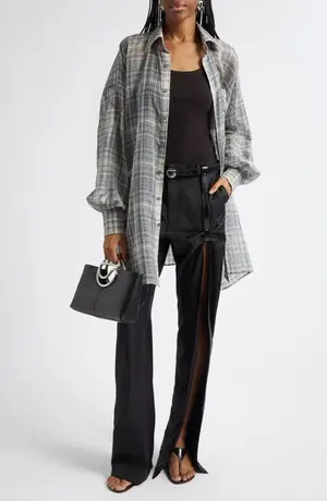 Coperni Suspended Leg Tailored Wool Pants