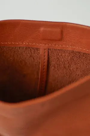 HARPER THE LABEL Mini Loop Bag - Saddle