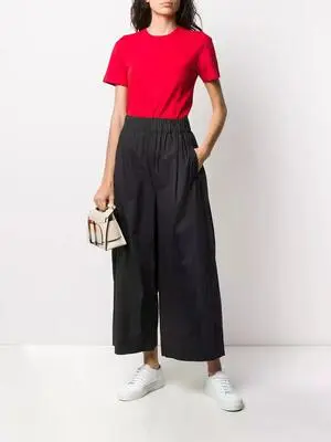 Woolrich High-waisted Wide-leg Trousers