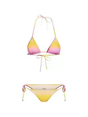 Attico Degradé Print Bikini
