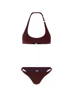 Attico Halterneck Bikini - Red