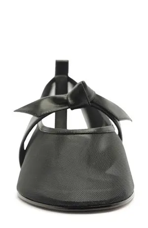 ALEXANDRE BIRMAN Clarita Ballerina Mary Jane Flat - Black